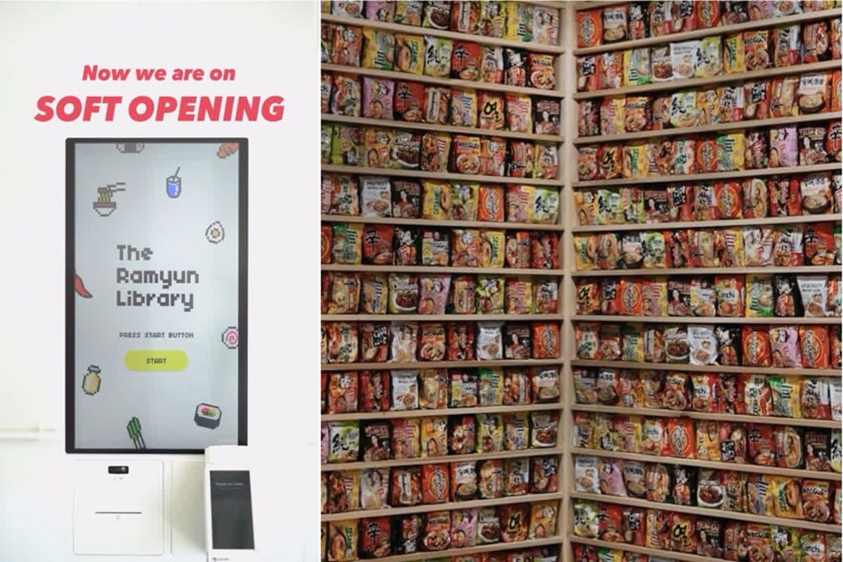 Ramen Library Appears in Dallas, USA… Nongshim, Samyang, Ottogi K-Ramen ...