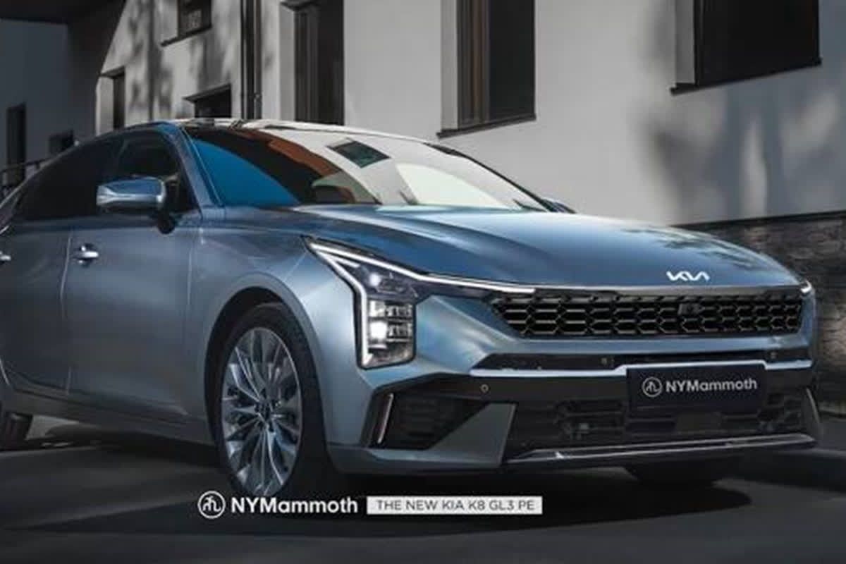 “SUV 처럼 세로로 배열?!” 기아, ‘K8 페이스리프트’ 예상도 등장