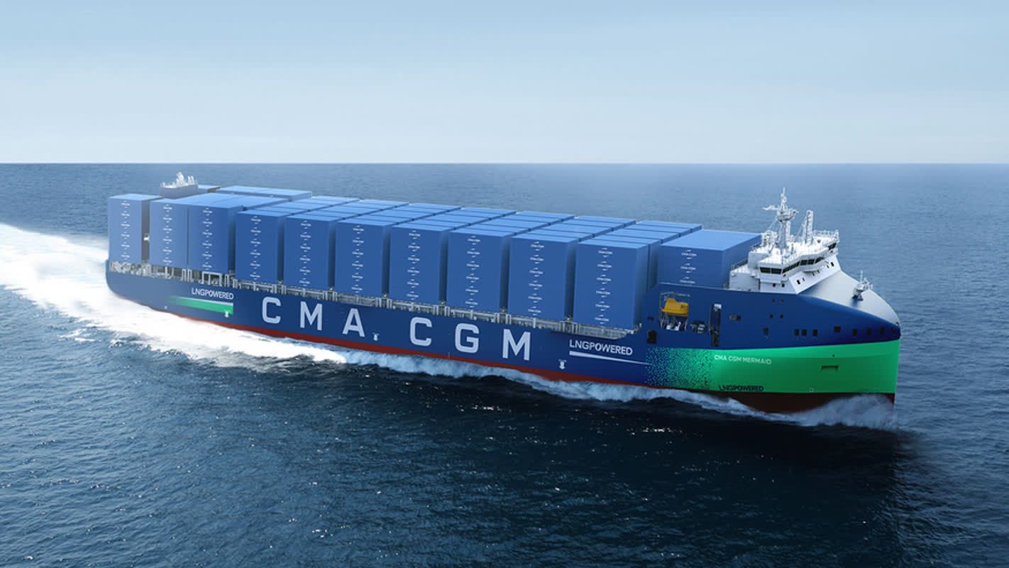 현대미포조선, CMA CGM에 피더 컨테이너선 1척 인도