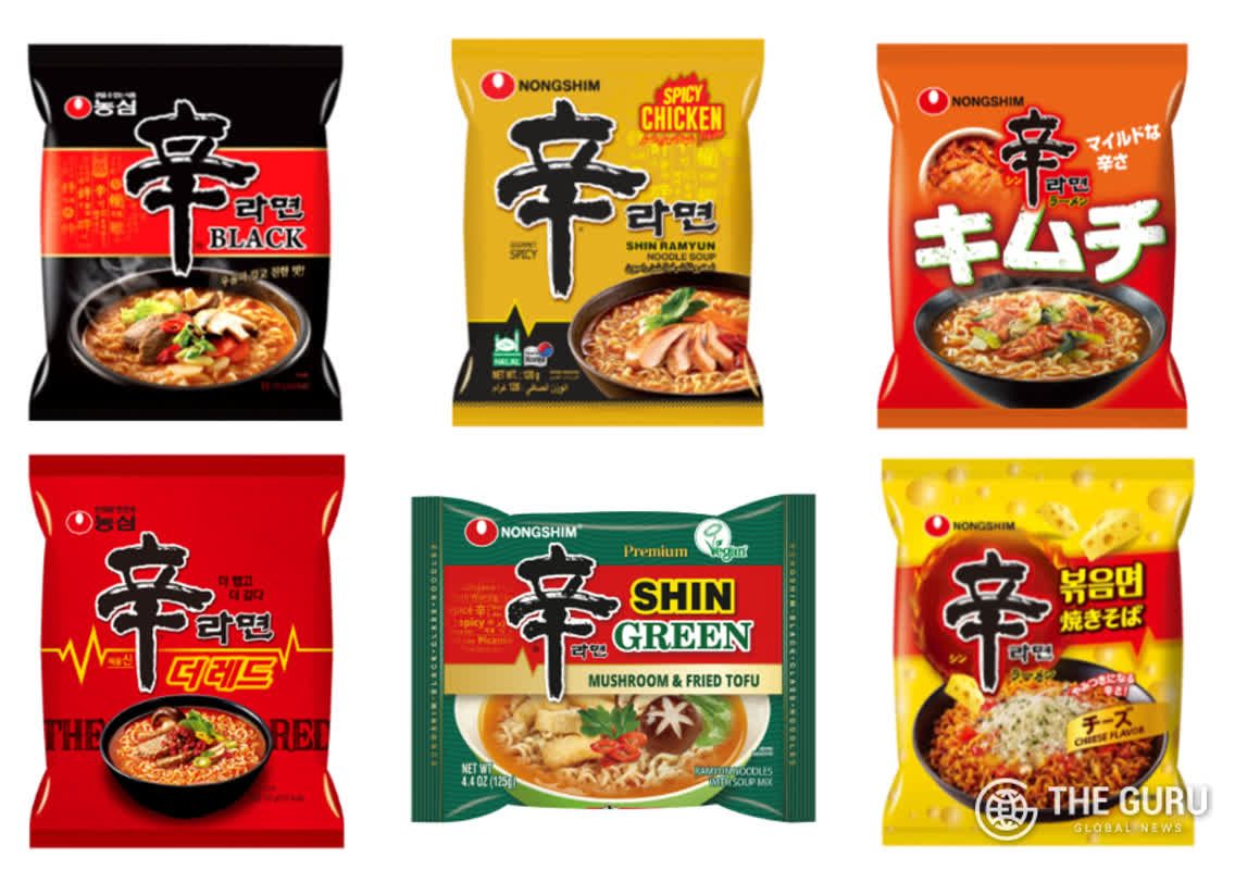 Nongshim Shin Ramyun 'Color Marketing' Continues... Black, Gold, Green ...