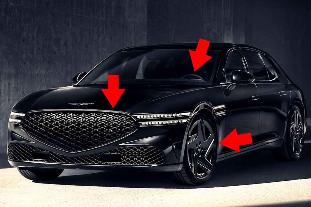 “Boss, are you changing your car again?” Genesis G90 Black released ...