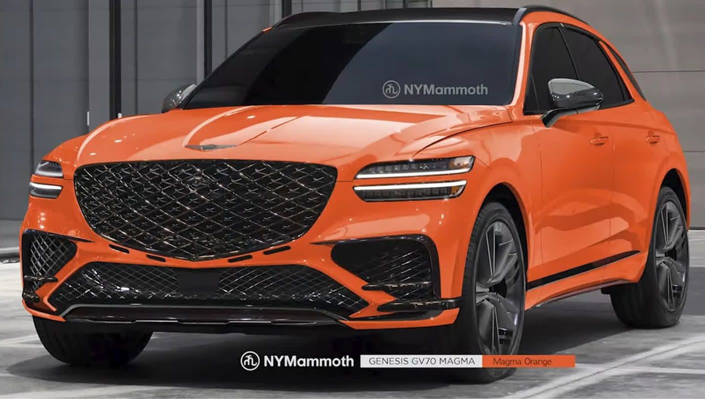 “서울 택시 아니야?” 논란의 제네시스 GV70 마그마 예상도 논란 | 오토포크