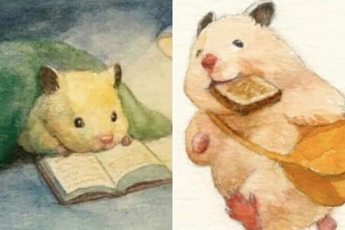 ¿Qué pasaría si los hámsters vivieran como los humanos?