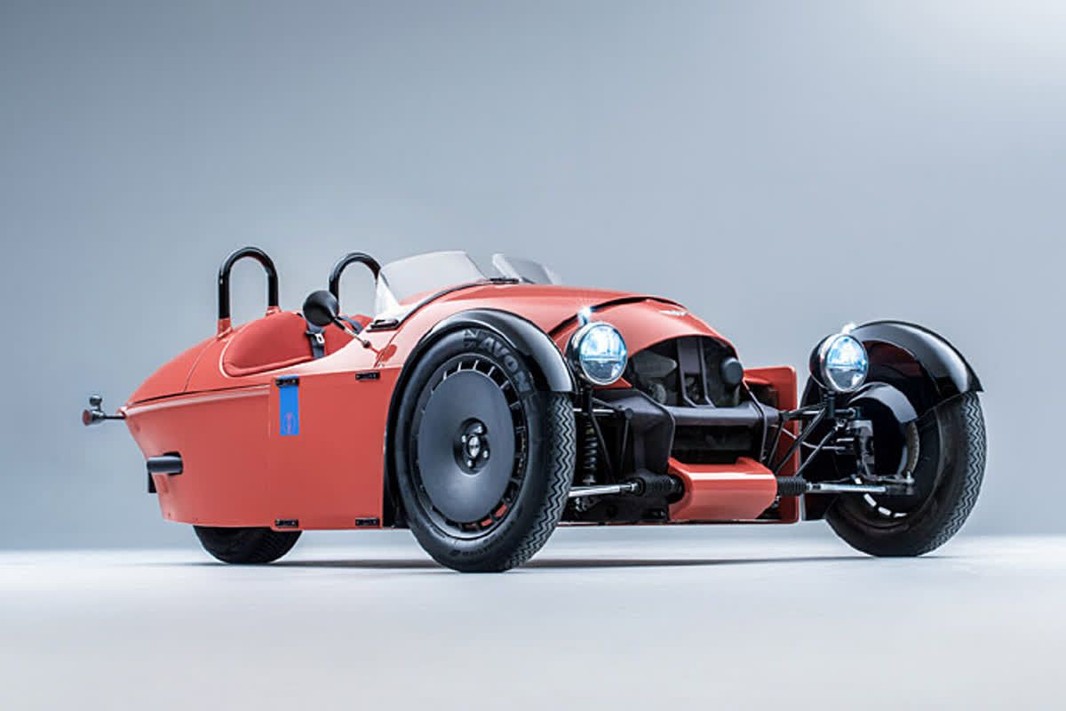 Chabot Motors, Kore'de klasik 3 tekerlekli model 'Morgan Super 3'ü ...