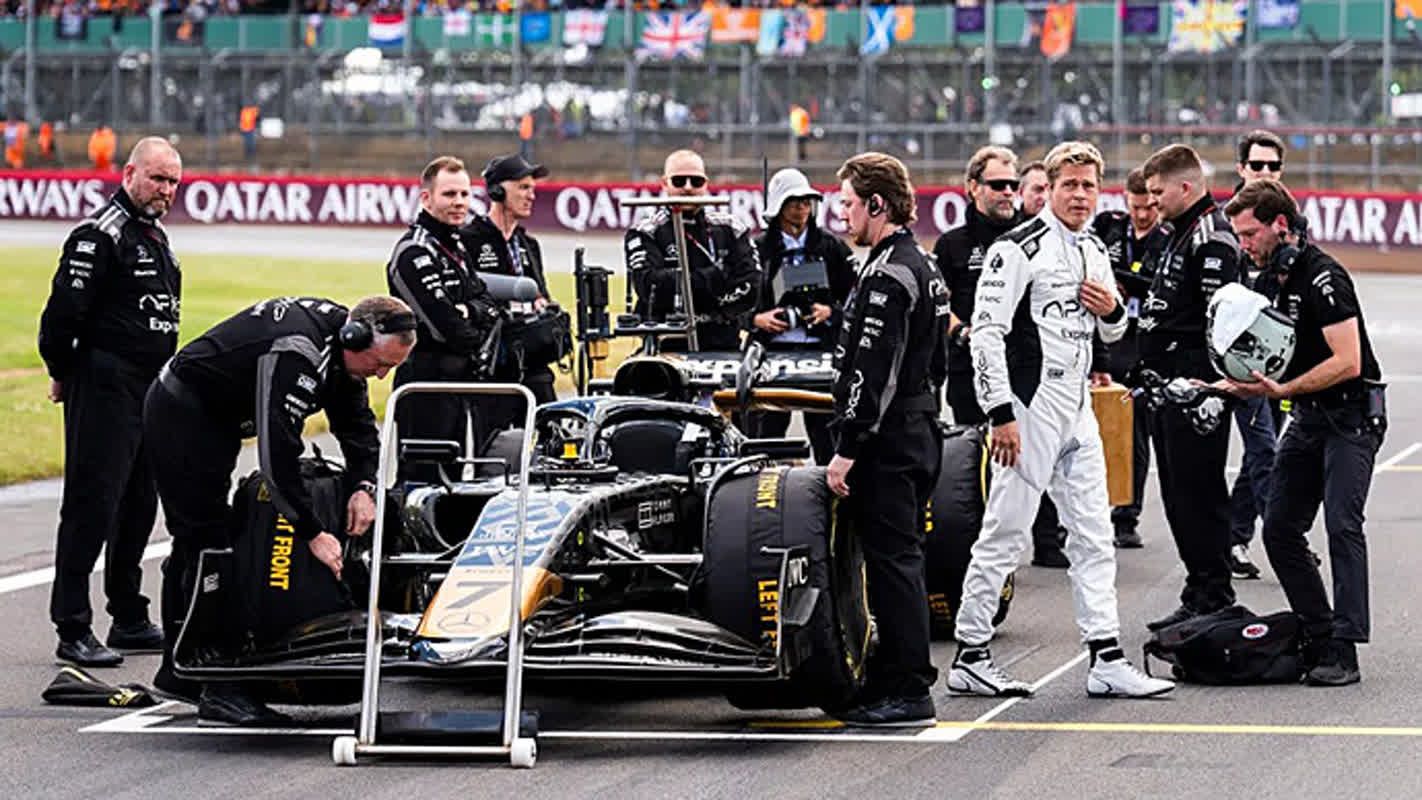 Brad Pitt's F1 movie to be released in June 2025… Expect realistic ...