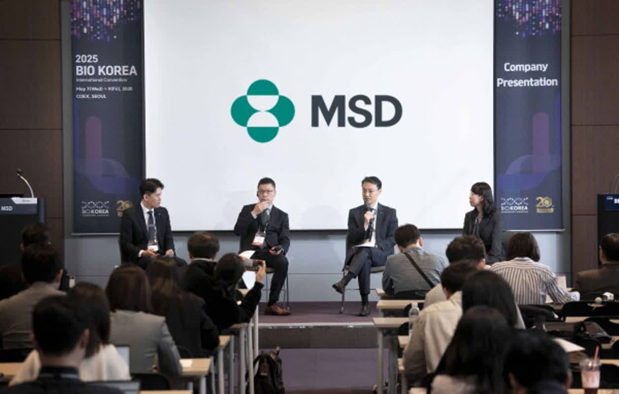한국MSD, ‘바이오코리아 2025’에서 오픈 이노베이션 성과 공유 | 메디컬투데이